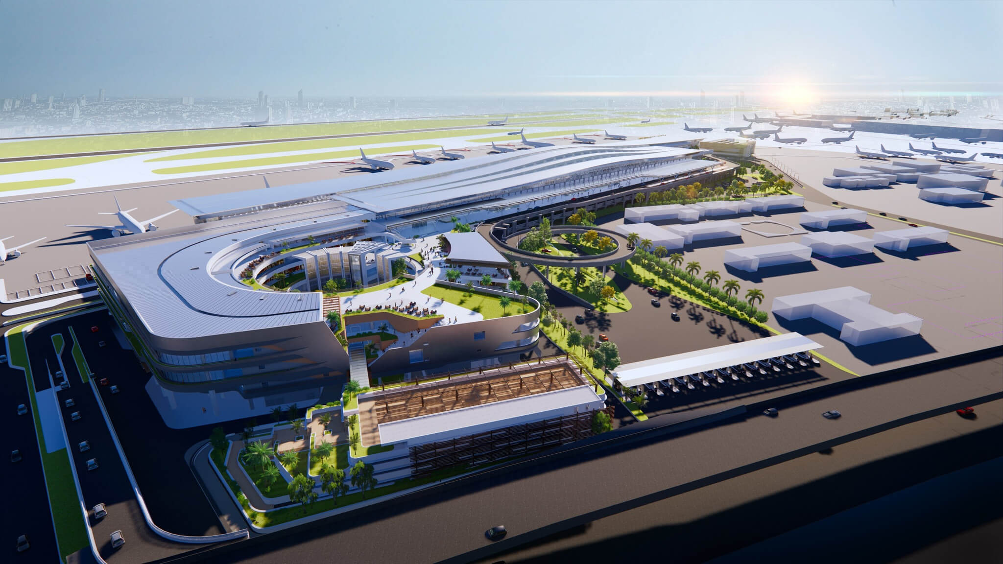 Expanding Terminal T3 of Tan Son Nhat airport - THÉP VIỆT LONG